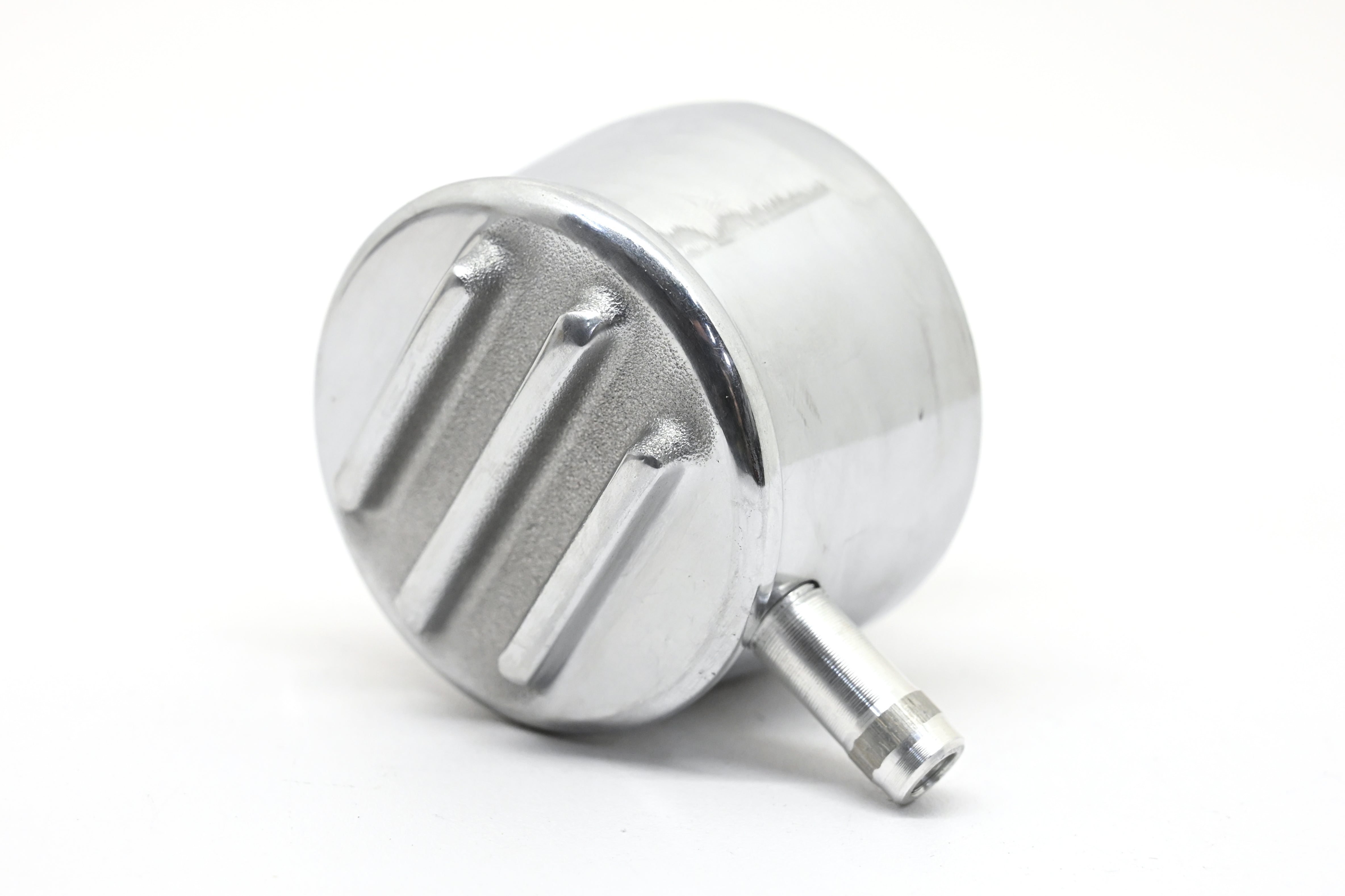 ALUMINUM ROUND BREATHER PCV VALVE POLISHED FINNED - POLISHED | CFR ...