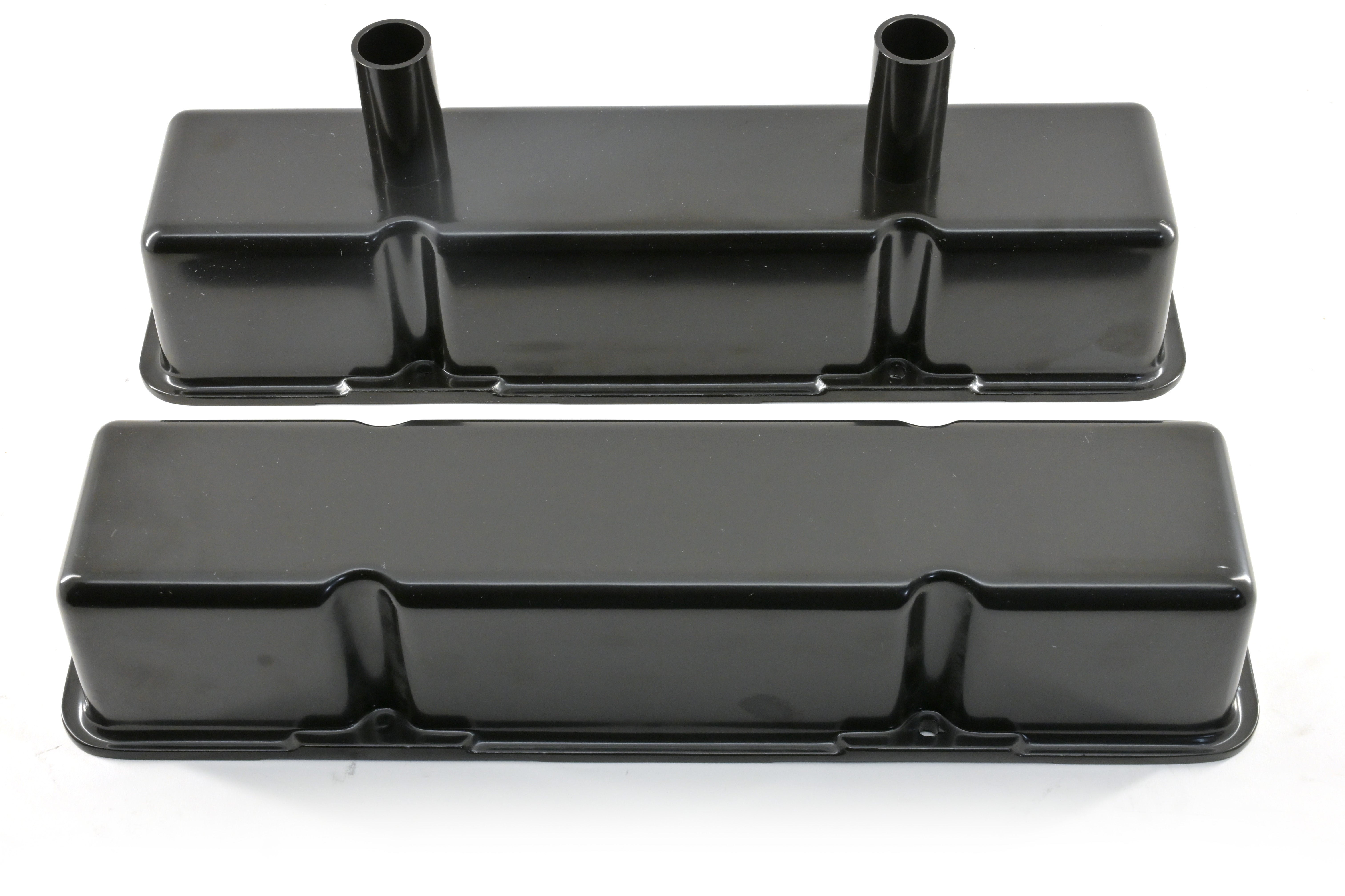 ALUMINUM CHEVY SB 283-350 TALL CIRCLE TRACK VALVE COVERS – BLACK | CFR ...