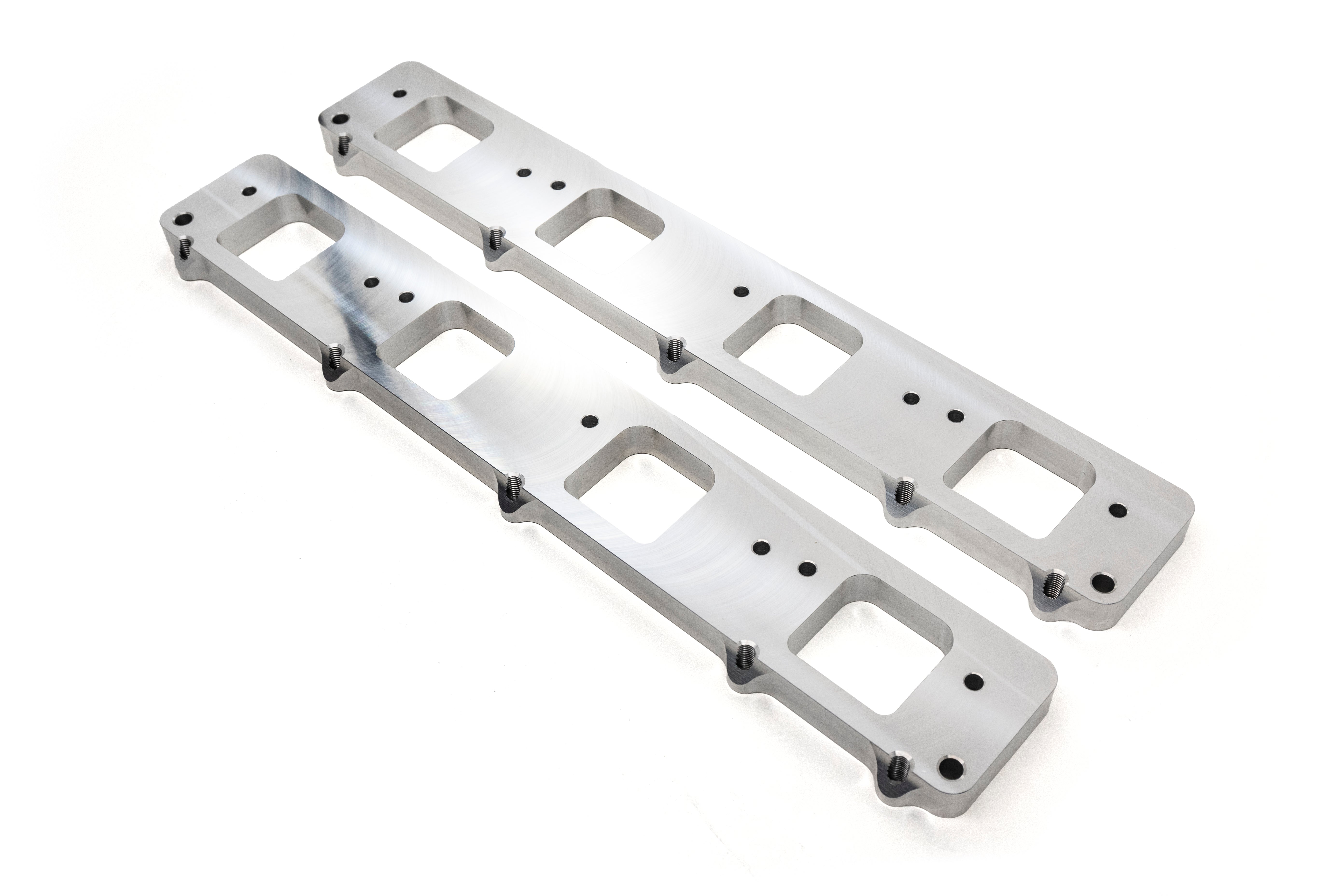 ALUMINUM MOPAR HEMI GEN III 3 HELLCAT SUPERCHARGER TO HEAD ADAPTER PLA ...