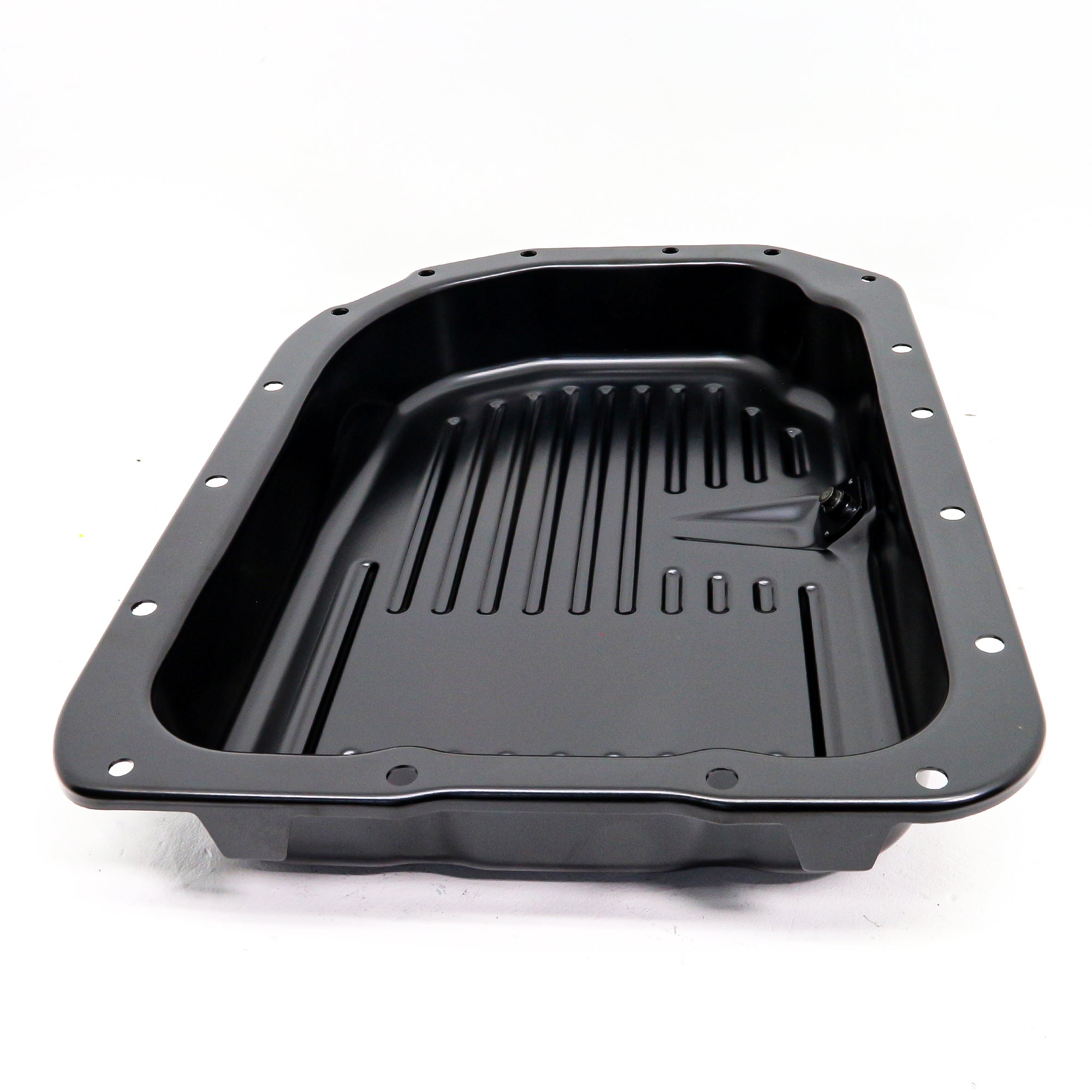 STEEL CHEVY/GM 4L80 4L80E 4L85E TRANSMISSION PAN - BLACK | CFR Performance