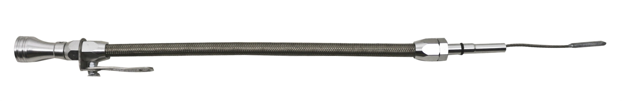 CFR Stainless Braided Chevy LS Truck Billet Handle Flexible Dipstick ...