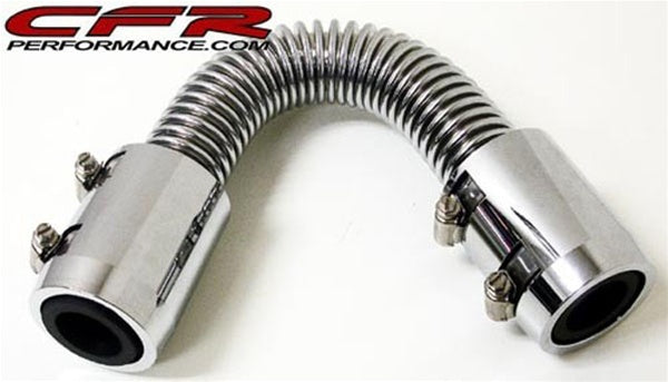 12" STAINLESS CHROME RADIATOR HOSE KIT - CHEVY/FORD/MOPAR | CFR Performance
