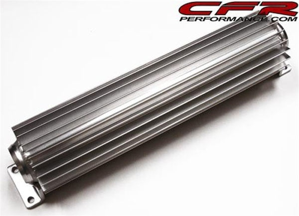15" FINNED ALUMINUM DUAL LINE TRANSMISSION COOLER - CHEVY/FORD/MOPAR ...