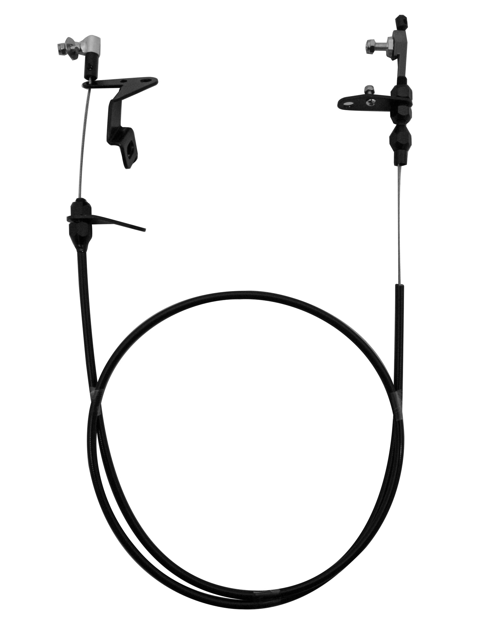 POLYETHYLENE CHRYSLER 904 TRANSMISSION KICKDOWN CABLE KIT - BLACK | CFR ...