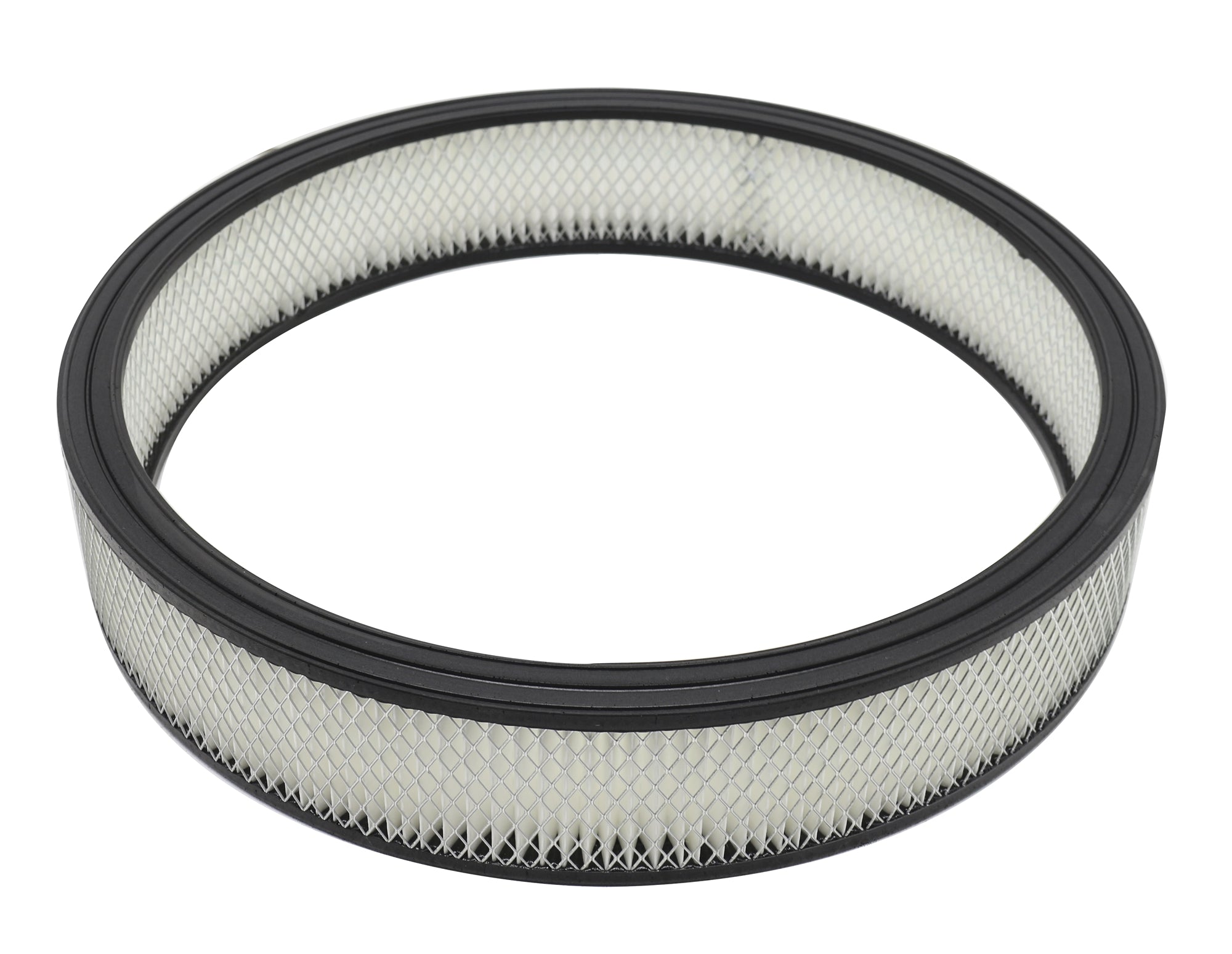 PAPER 16"X3" UNIVERSAL ROUND AIR CLEANER FILTER - WHITE | CFR Performance