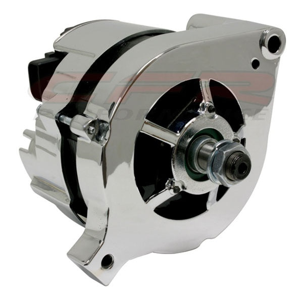 1985-93 FORD/MERCURY 75 AMP INTERNAL REGULATOR ALTERNATOR - CHROME ...