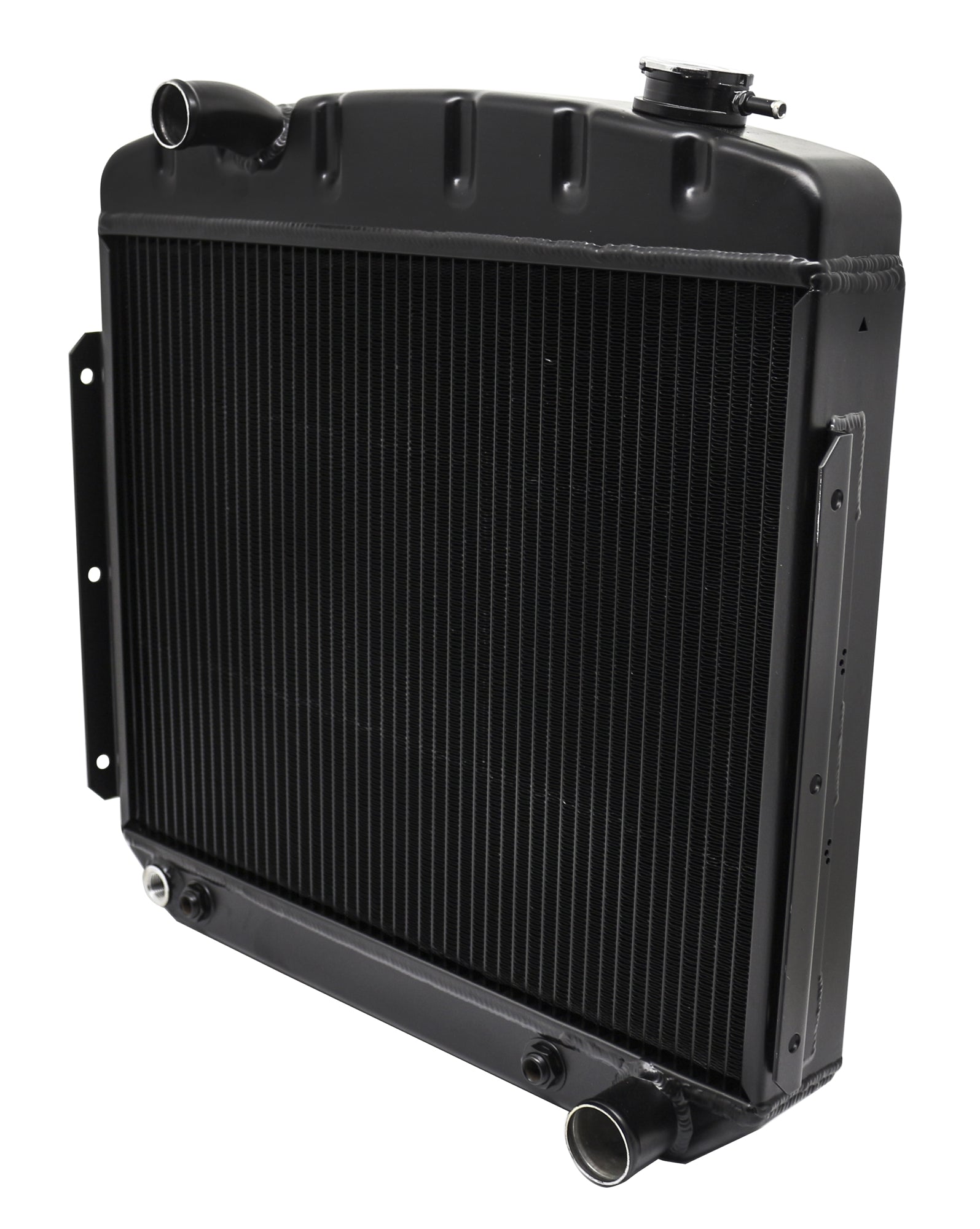 CFR 55-57 CHEVY DIRECT FIT ALUMINUM RADIATOR - DIRECT REPLACEMENT - BL ...