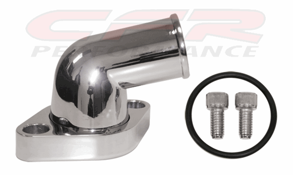 CHEVY SMALL BLOCK/BIG BLOCK ALUMINUM 15 DEGREE SWIVEL WATER NECK ...