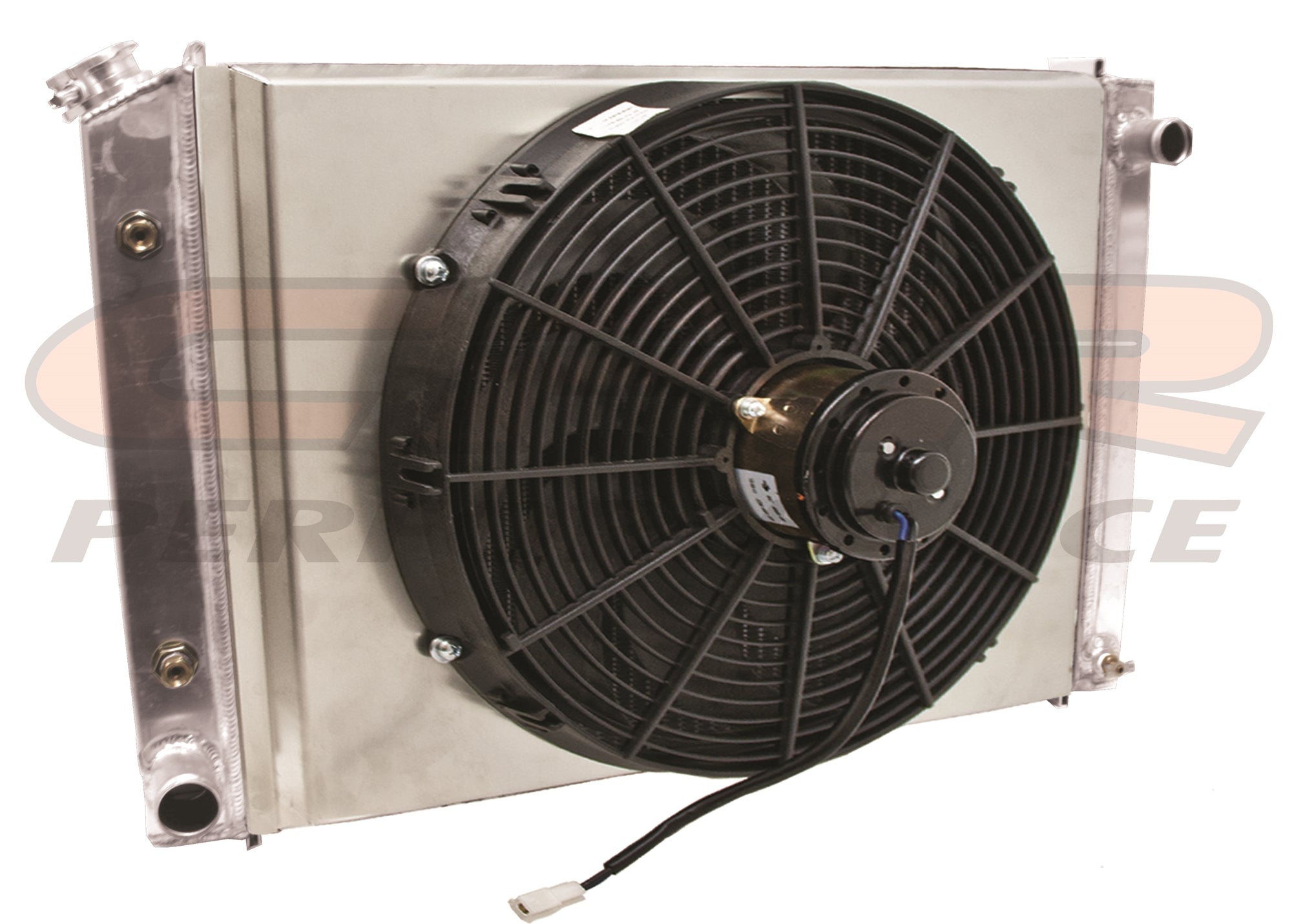 ALUMINUM EMC 1979-93 FORD 5.0L 302 RADIATOR DIRECT FIT W/ AT COOLER KIT ...