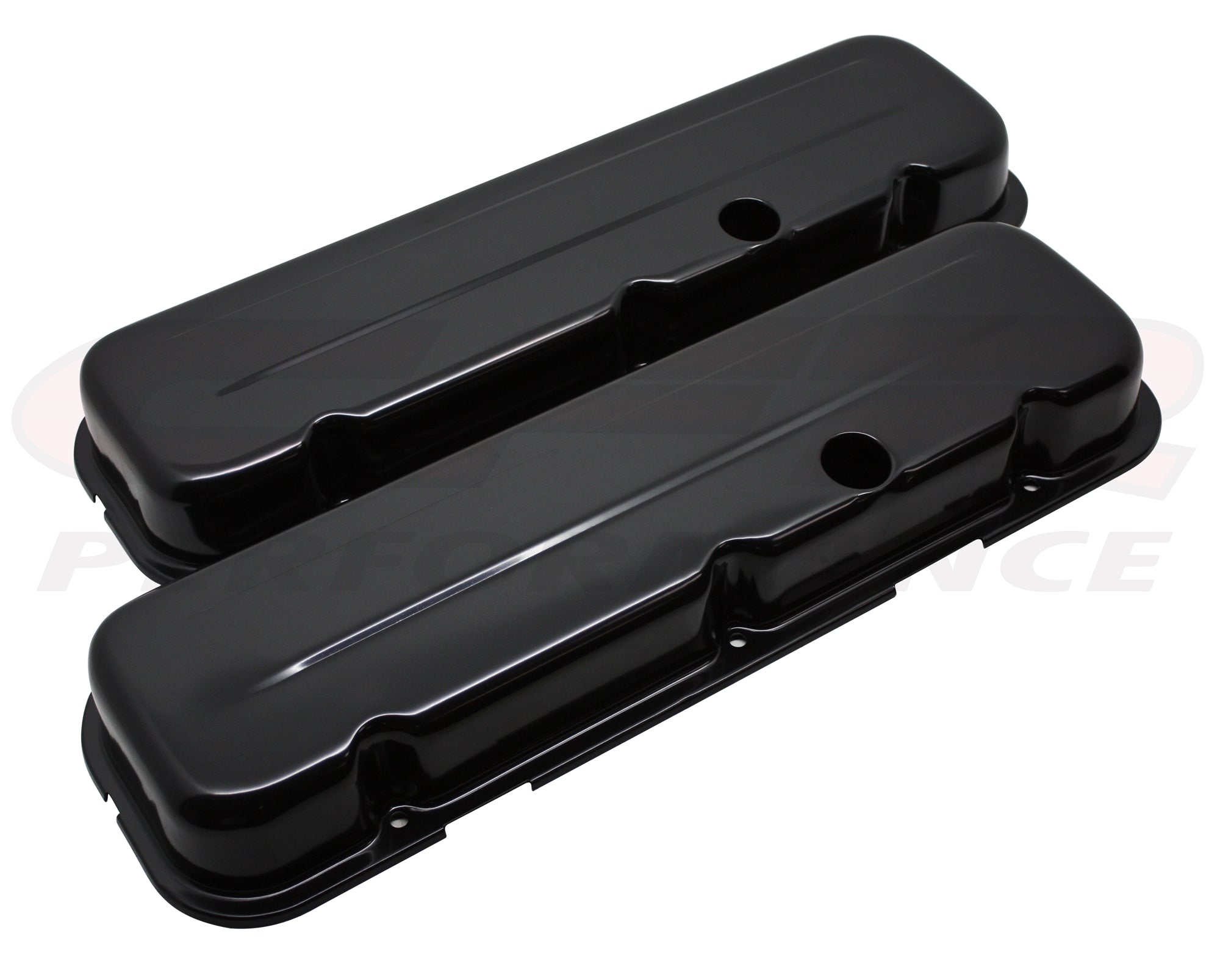 1965-95 CHEVY BIG BLOCK 396-427-454-502 SHORT STEEL VALVE COVERS - BLA ...