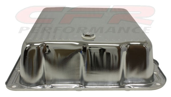 CHEVY/GM 700R4-4L60E-4L65E STEEL TRANSMISSION PAN (DEEP SUMP) - CHROME ...