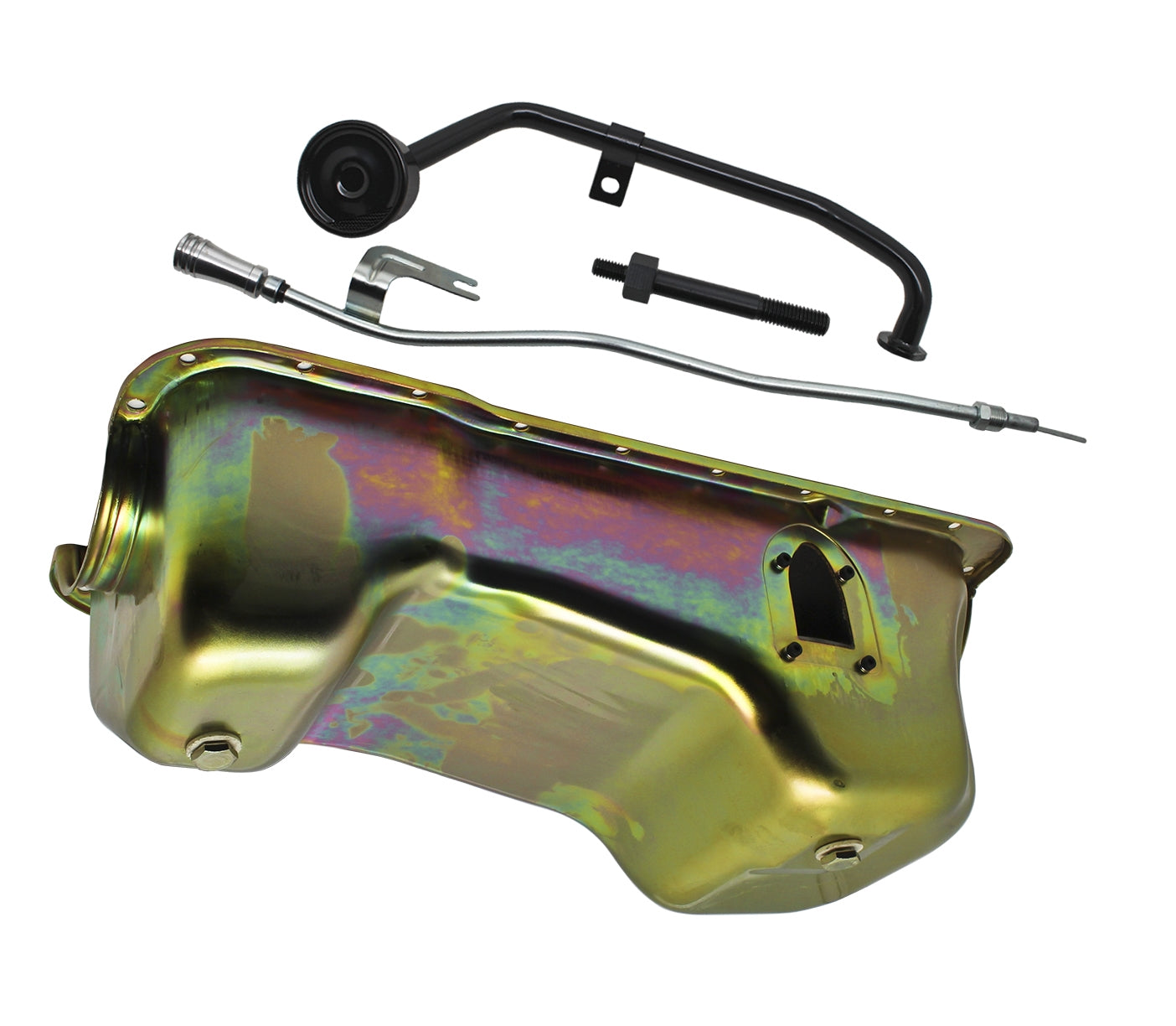 STEEL 1983-93 FORD OIL PAN MUSTANG 351W 5.8L KIT - ZINC | CFR Performance